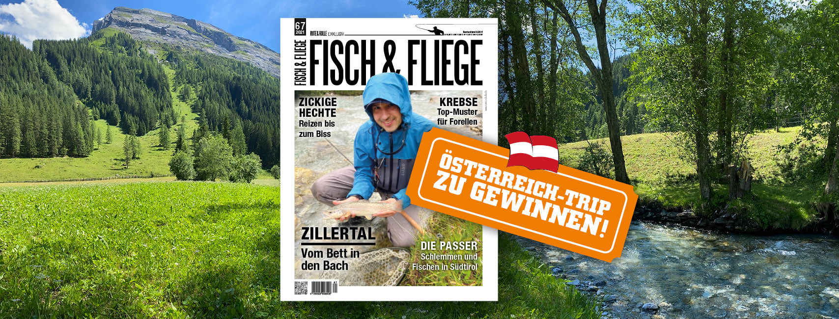 FISCH & FLIEGE 67 - 100 Seiten rund ums Fliegenfischen!